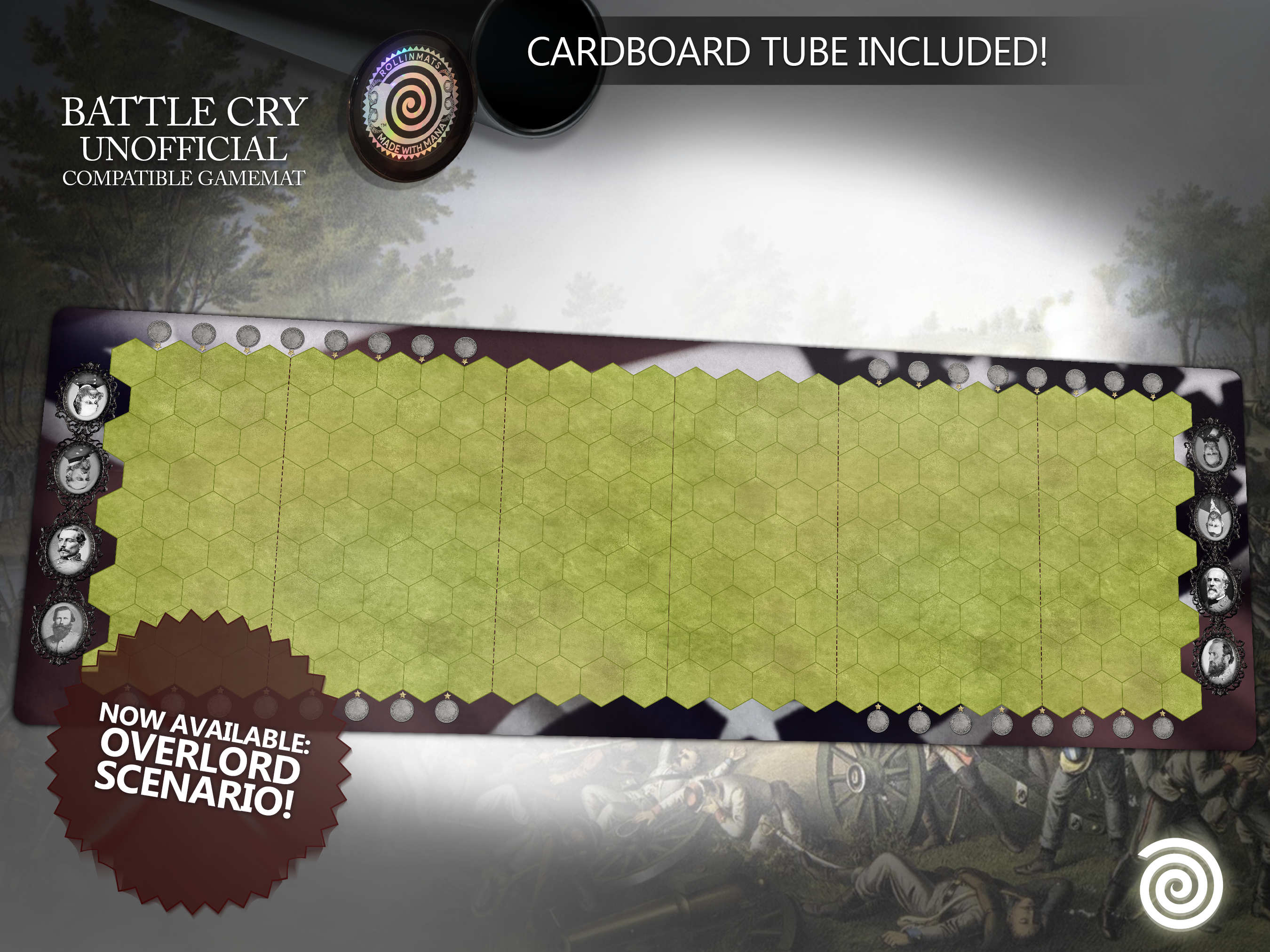 BATTLE CRY compatible Gamemat – Rollinmats