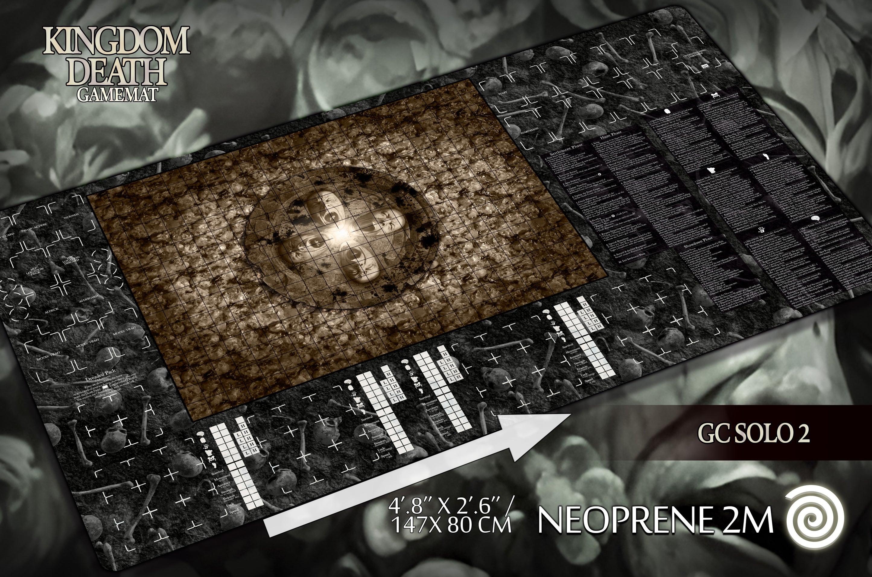 Kingdom Death Monster - Board Gamemat – Rollinmats