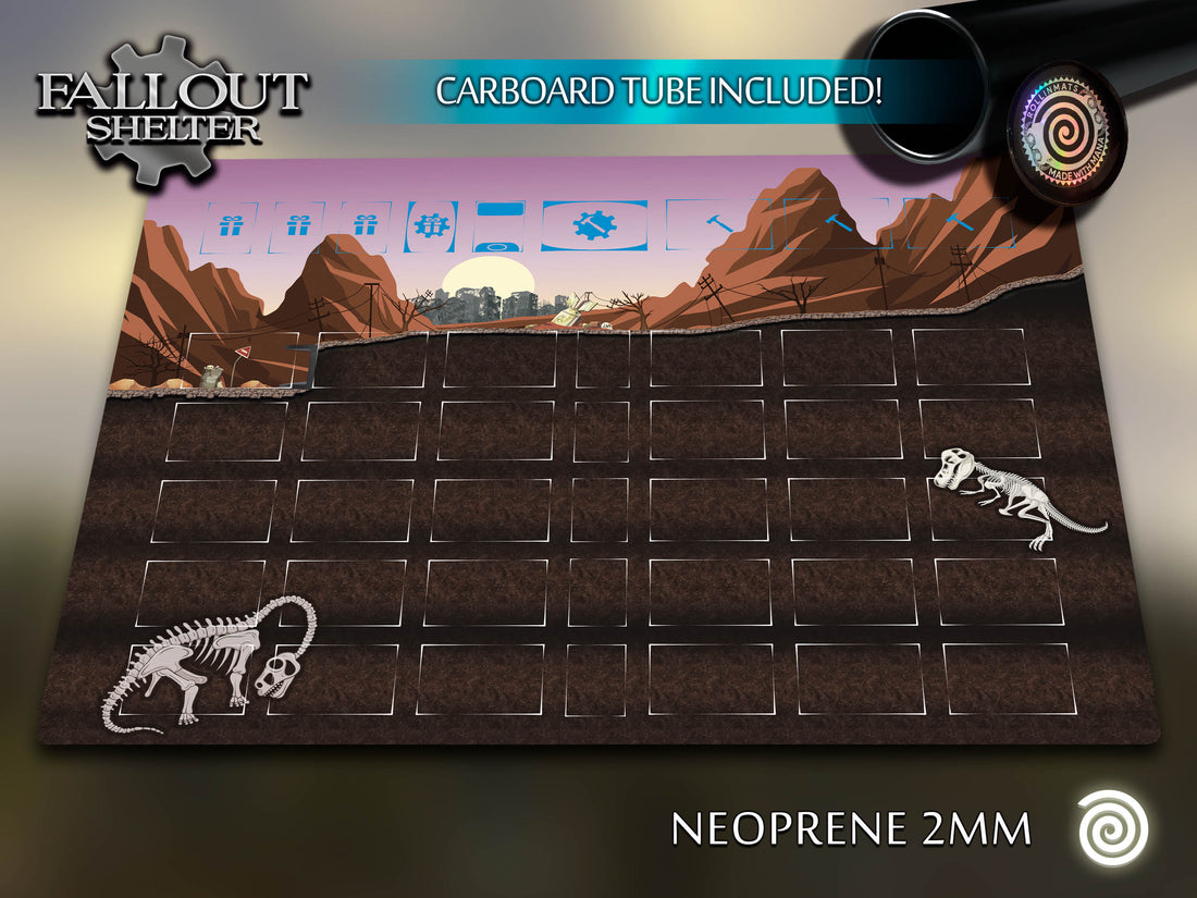 Fallout Shelter compatible Playmat – Rollinmats