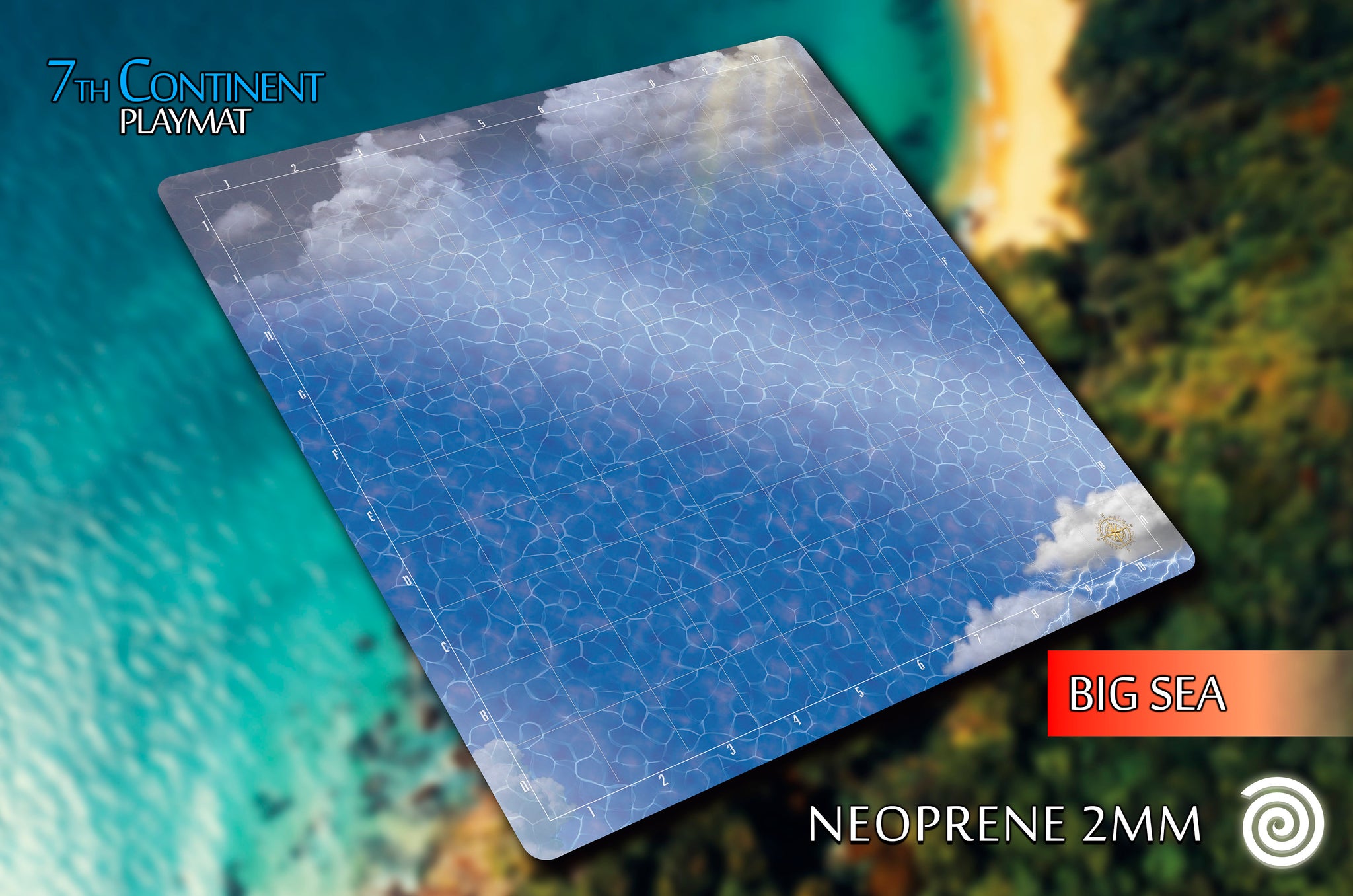 7th Continent & 7th Citadel compatible Gamemat – Rollinmats