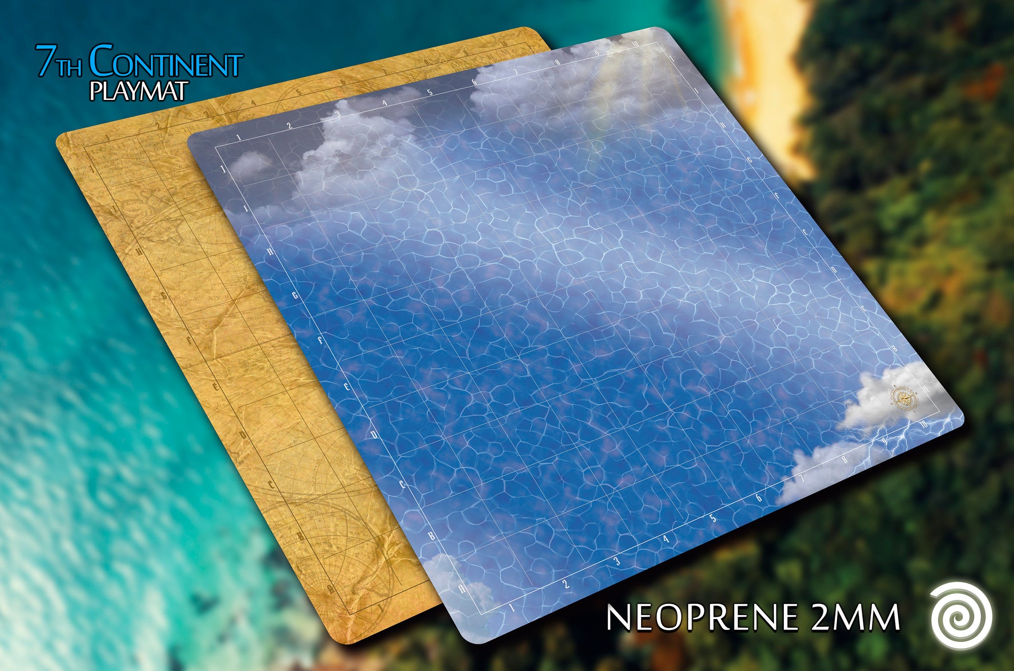 7th Continent & 7th Citadel compatible Gamemat – Rollinmats